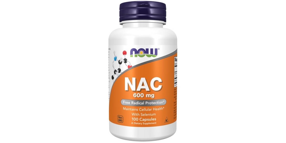 NOW Foods NAC with Selenium - Bodybuilding and Sports Supplements