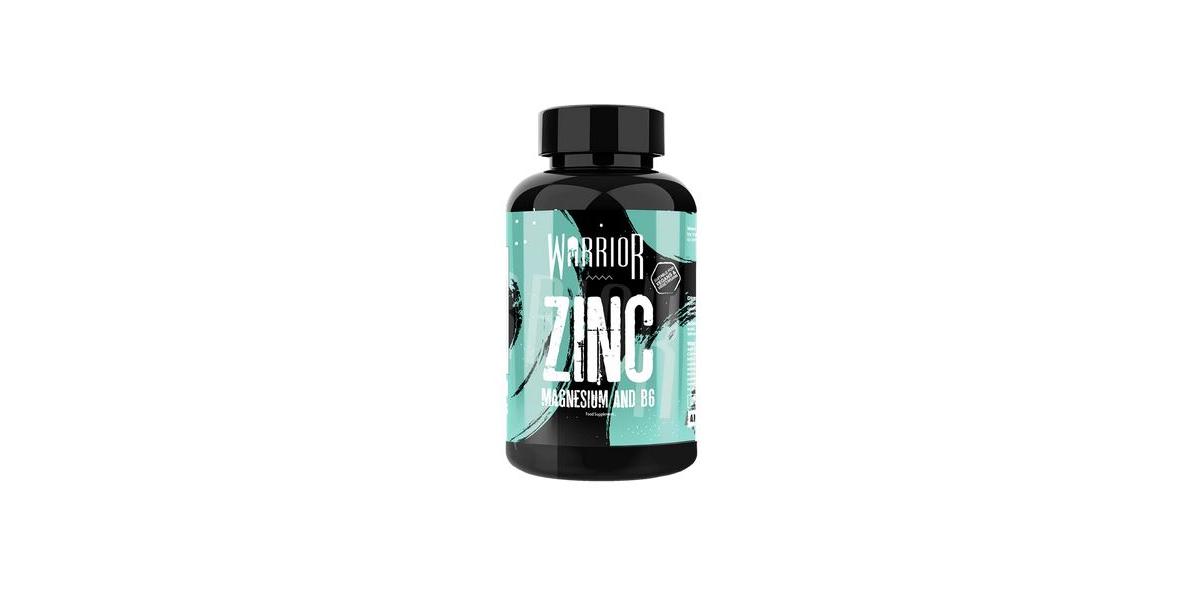 Warrior Zinc Magnesium & B6 - 60 tablets - Bodybuilding and Sports ...