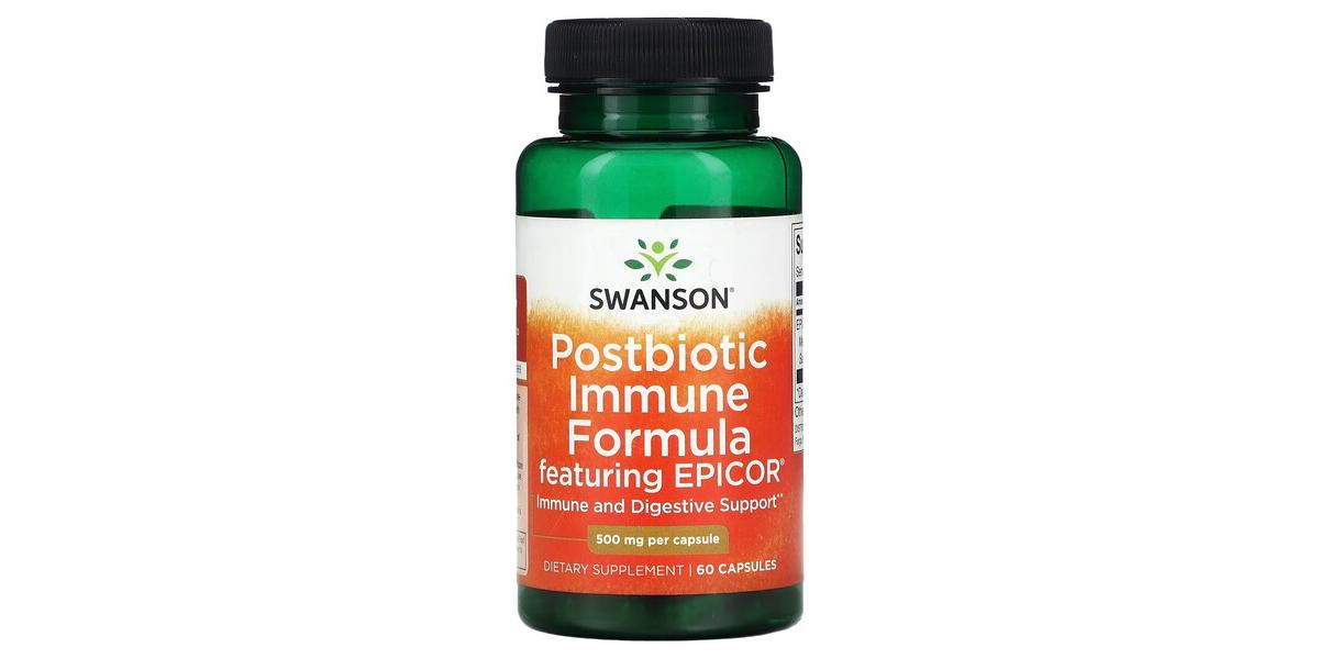 Swanson Postbiotic Immune Formula featuring EPICOR - 60 caps ...