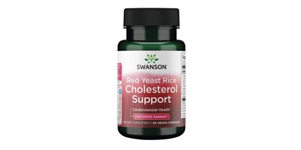 Swanson Red Yeast Rice Cholesterol Support - 60 vcaps - Bodybuilding ...