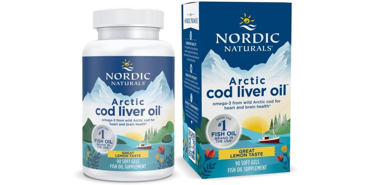 Nordic Naturals Arctic Cod Liver Oil - Bodybuilding and Sports Supplements