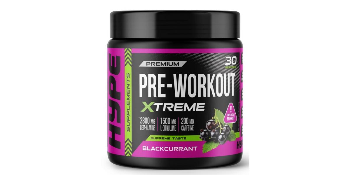 Hype Pre-Workout Xtreme - Bodybuilding and Sports Supplements