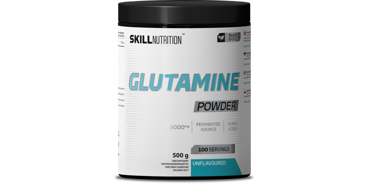 Skill Nutrition Glutamine Powder - Bodybuilding and Sports Supplements