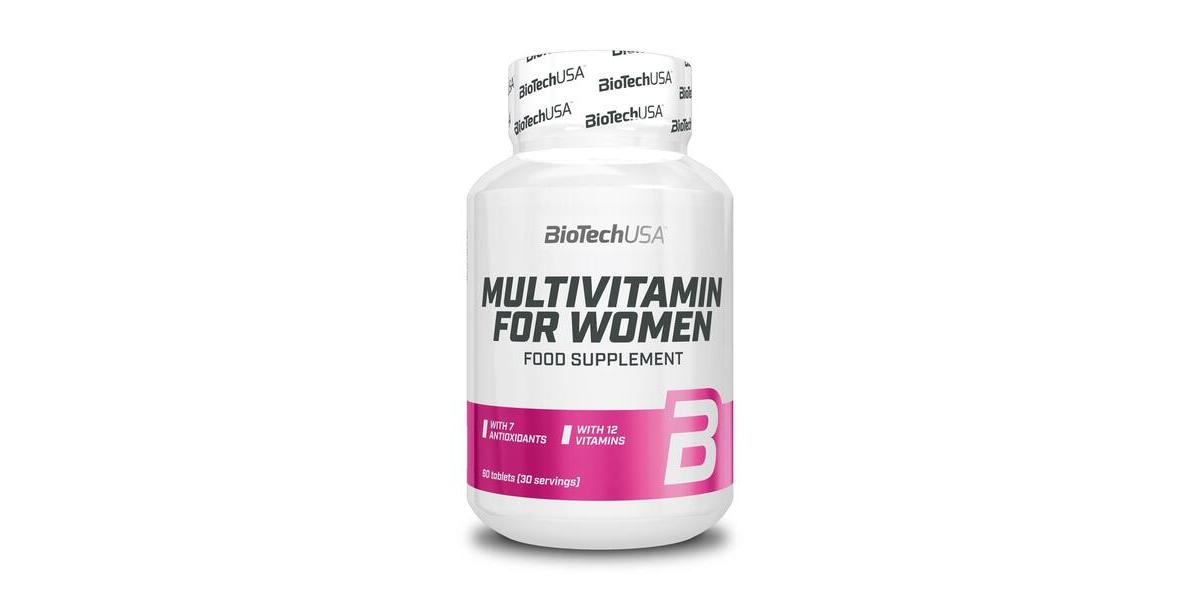 BioTechUSA Multivitamin for Active Women - 60 tablets - Bodybuilding ...