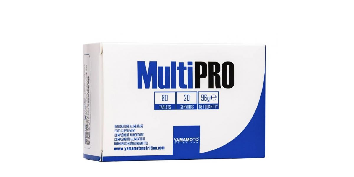 Yamamoto Nutrition MultiPRO - 80 tablets - Bodybuilding and Sports Supplements