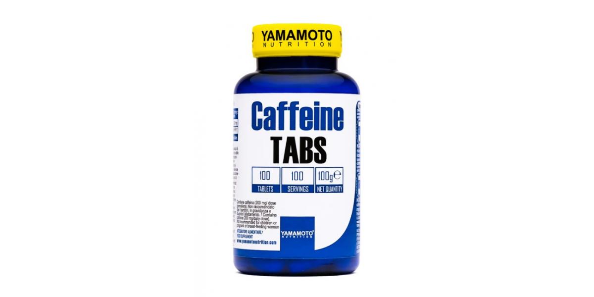 Yamamoto Nutrition Caffeine Tabs - 100 tablets - Bodybuilding and ...