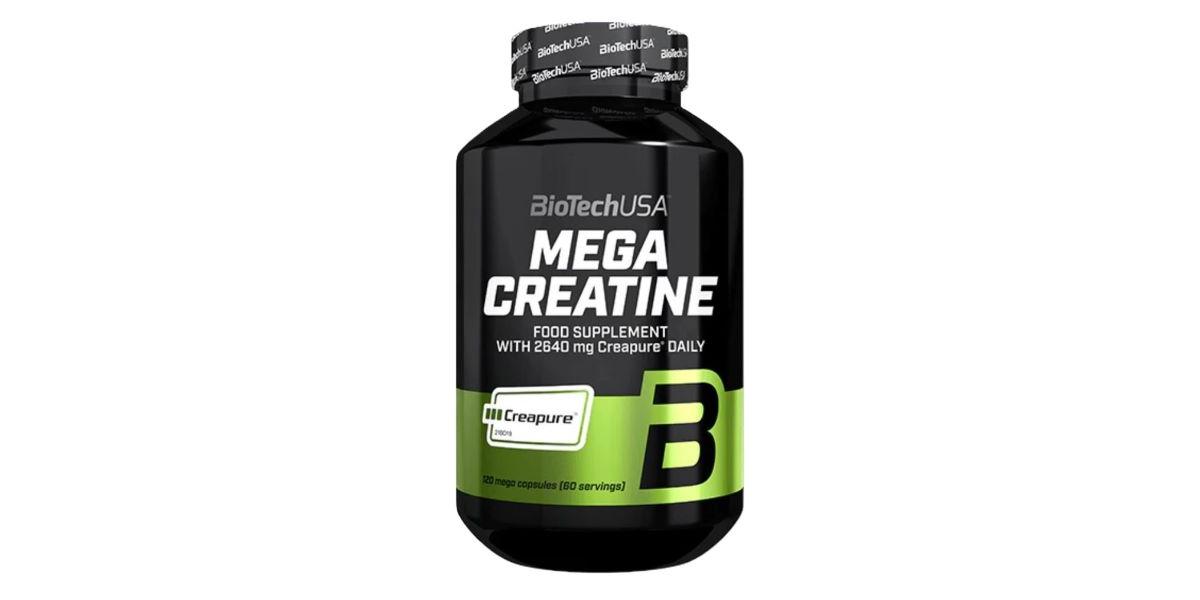 BioTechUSA Mega Creatine - 120 mega caps - Bodybuilding and Sports ...