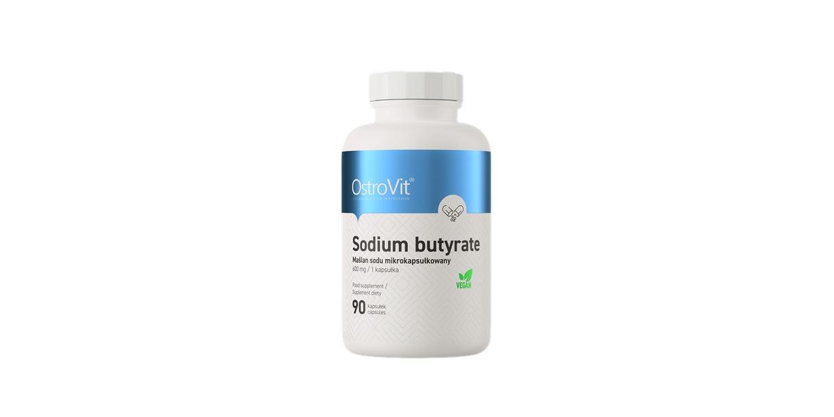 OstroVit Sodium Butyrate, 600mg - 90 caps - Bodybuilding and Sports ...