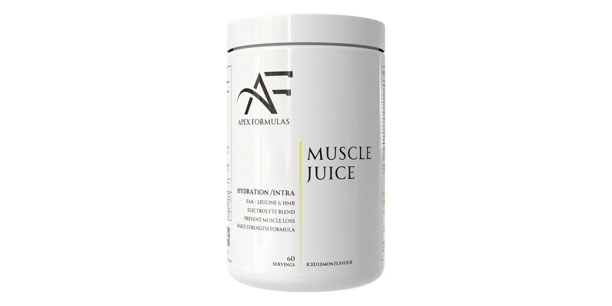 Apex Formulas Muscle Juice, Iced Lemon - 780 grams - Bodybuilding and ...