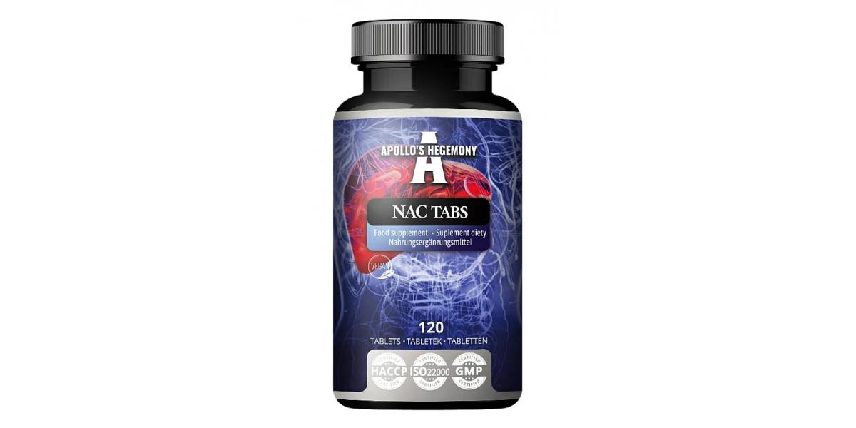 Apollo's Hegemony NAC - 120 tablets - Bodybuilding and Sports Supplements