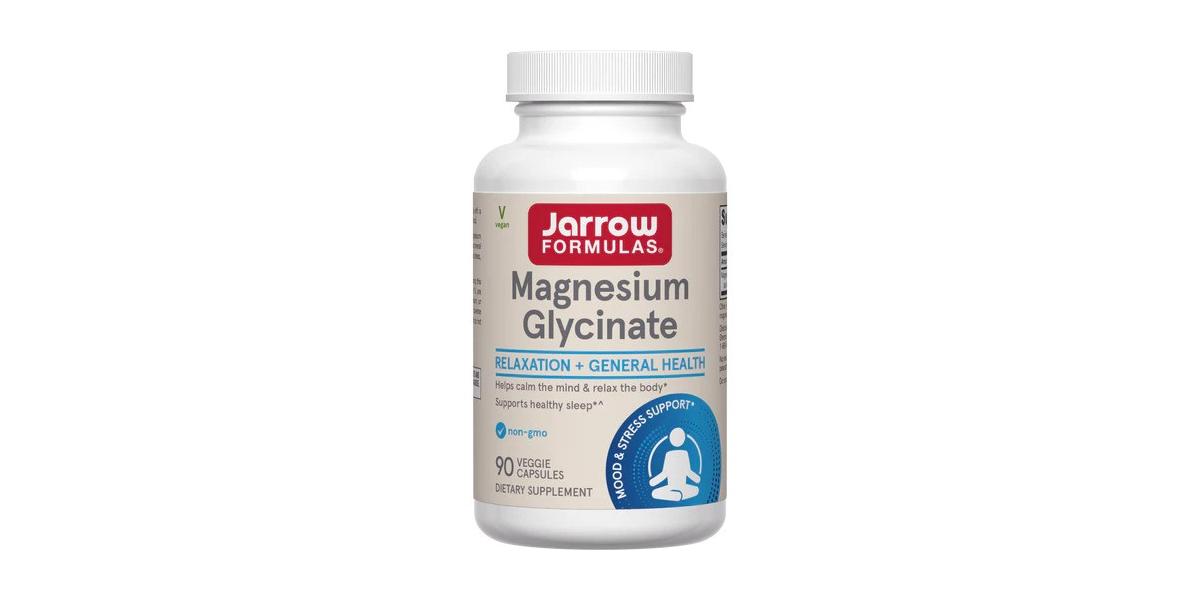 Jarrow Formulas Magnesium Glycinate - 90 vcaps - Bodybuilding and ...