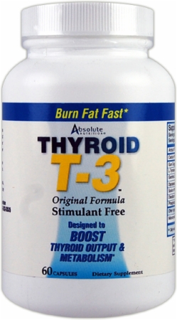 Absolute Nutrition Thyroid T3 - Bodybuilding and Sports Supplements