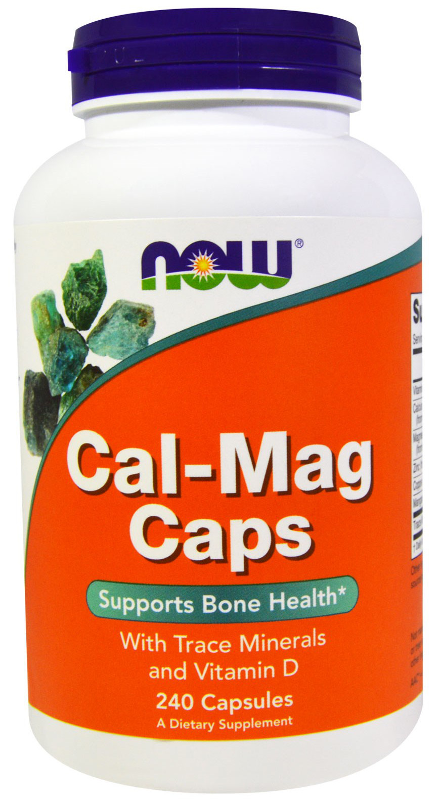 NOW Foods Cal-Mag Caps - Bodybuilding and Sports Supplements