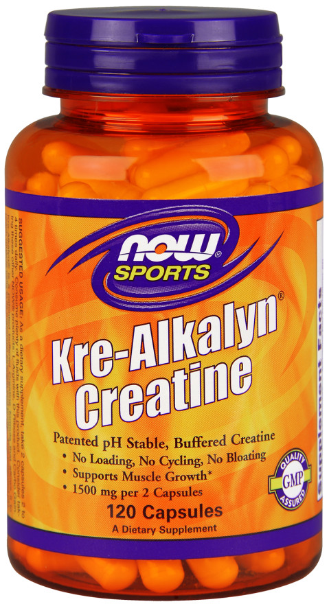 NOW Foods Kre-Alkalyn Creatine - Bodybuilding and Sports Supplements