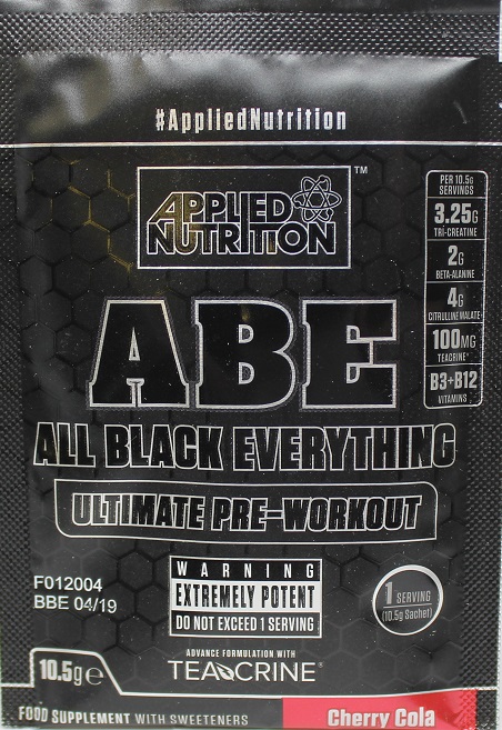 Applied Nutrition ABE - All Black Everything - Bodybuilding and Sports ...