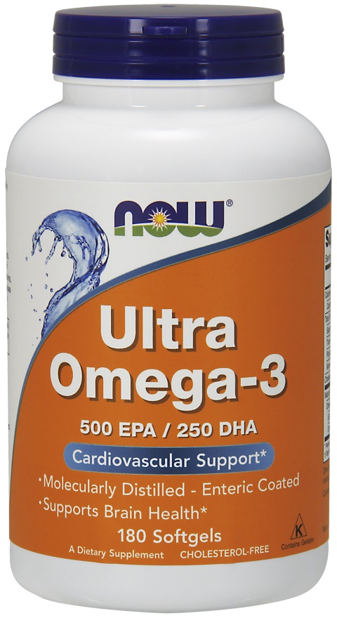 NOW Foods Ultra Omega-3 - Bodybuilding and Sports Supplements