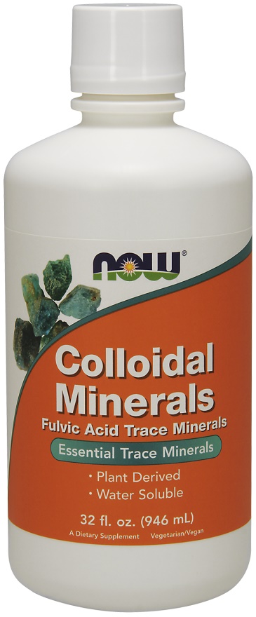 NOW Foods Colloidal Minerals - Bodybuilding and Sports Supplements