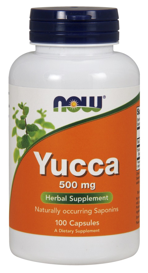 NOW Foods Yucca, 500mg - 100 capsules - Bodybuilding and Sports Supplements