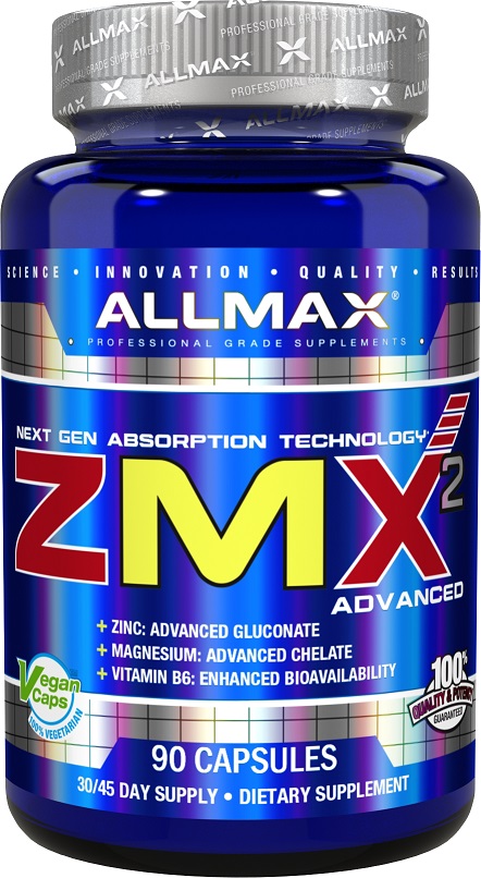 AllMax Nutrition ZMX 2 Advanced - 90 caps - Bodybuilding and Sports ...