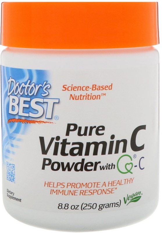 Doctor's Best Pure Vitamin C Powder with Quali-C - 250 grams ...