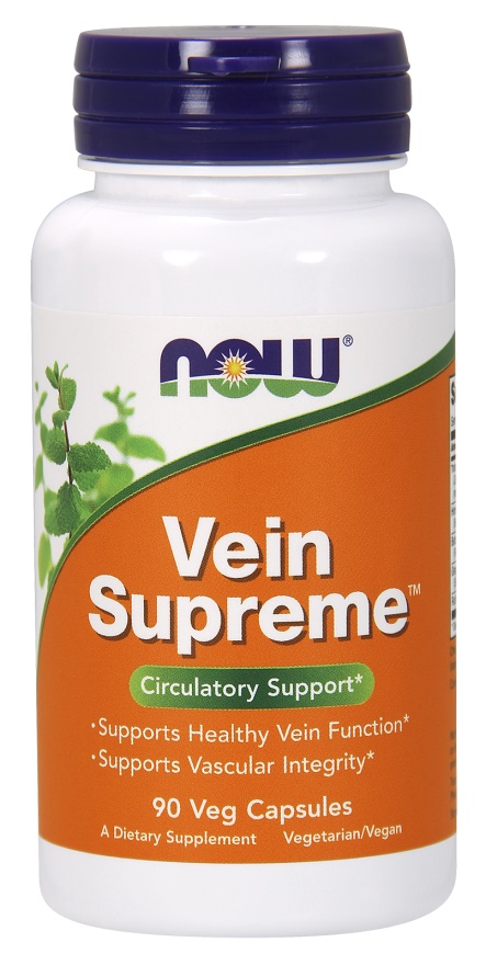 NOW Foods Vein Supreme - 90 vcaps - Bodybuilding and Sports Supplements