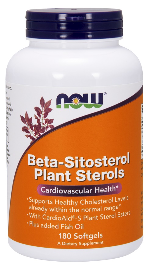 NOW Foods Beta-Sitosterol Plant Sterols - Bodybuilding and Sports ...