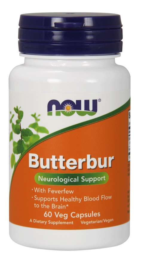 NOW Foods Butterbur - 60 vcaps - Bodybuilding and Sports Supplements