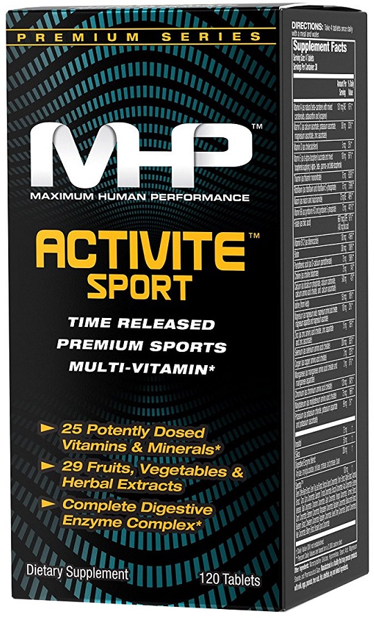 MHP Activite Sport - 120 tablets - Bodybuilding and Sports Supplements