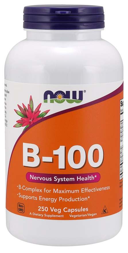 NOW Foods Vitamin B-100 - Bodybuilding and Sports Supplements