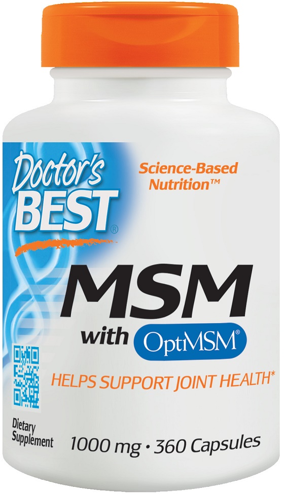 Doctor's Best MSM with OptiMSM - Bodybuilding and Sports Supplements