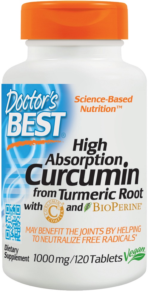 Doctor's Best High Absorption Curcumin From Turmeric Root with C3 ...