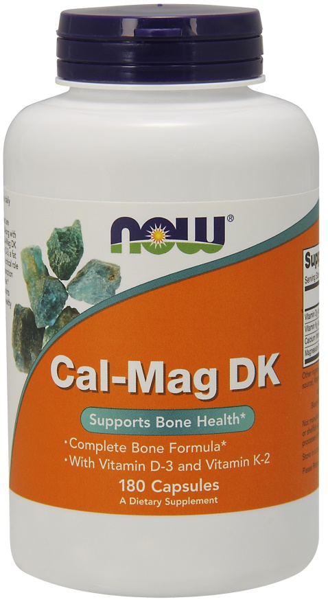 NOW Foods Cal-Mag DK - 180 caps - Bodybuilding and Sports Supplements