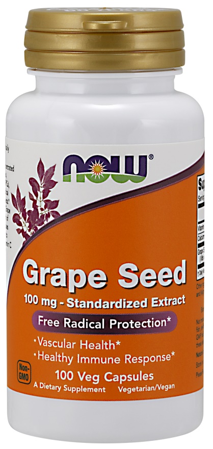 NOW Foods Grape Seed Standardized Extract - Bodybuilding and Sports ...