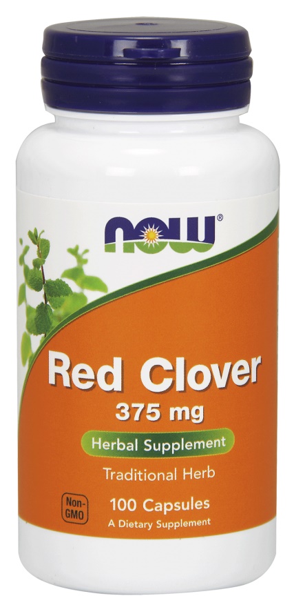 NOW Foods Red Clover, 375mg - 100 caps - Bodybuilding and Sports ...