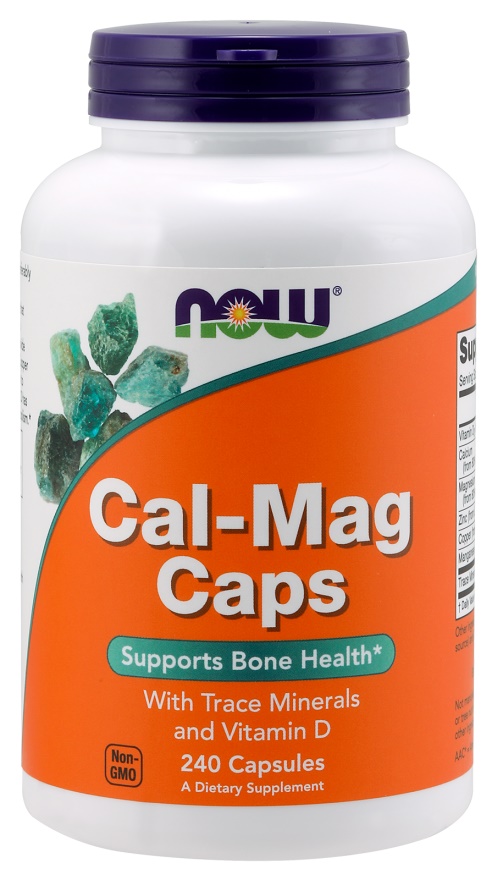 NOW Foods Cal-Mag Caps - Bodybuilding and Sports Supplements