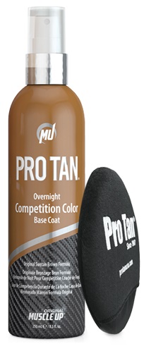 Pro Tan Overnight Competition Color Base Coat, (Spray With Applicator ...