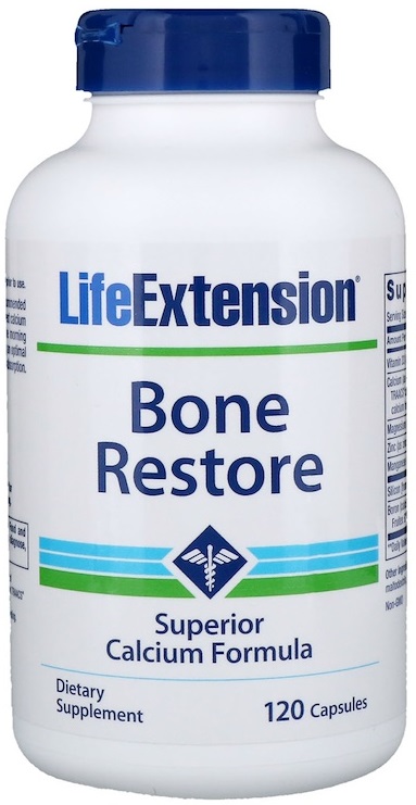 Life Extension Bone Restore - 120 caps - Bodybuilding and Sports ...