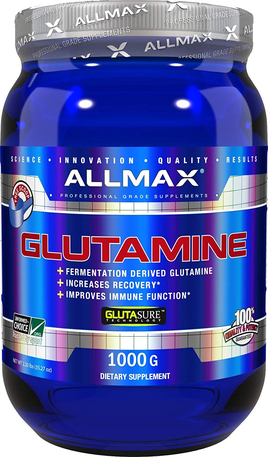 AllMax Nutrition Glutamine - Bodybuilding and Sports Supplements