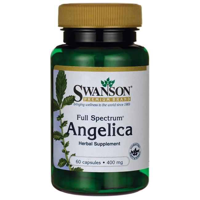 Swanson Full Spectrum Angelica Root, 400mg - 60 caps - Bodybuilding and ...