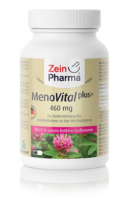 Zein Pharma MenoVital plus, 460mg - 120 caps - Bodybuilding and Sports ...
