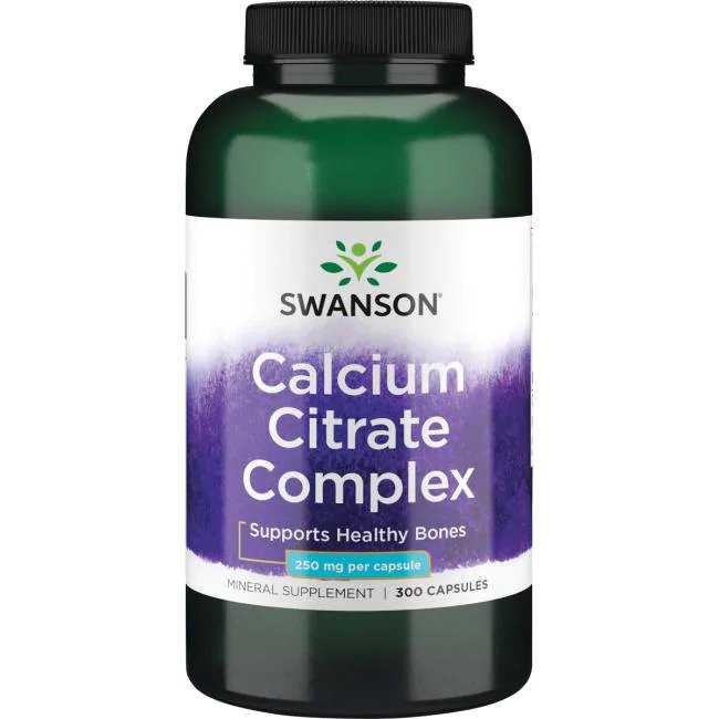 Swanson Calcium Citrate Complex - Bodybuilding and Sports Supplements
