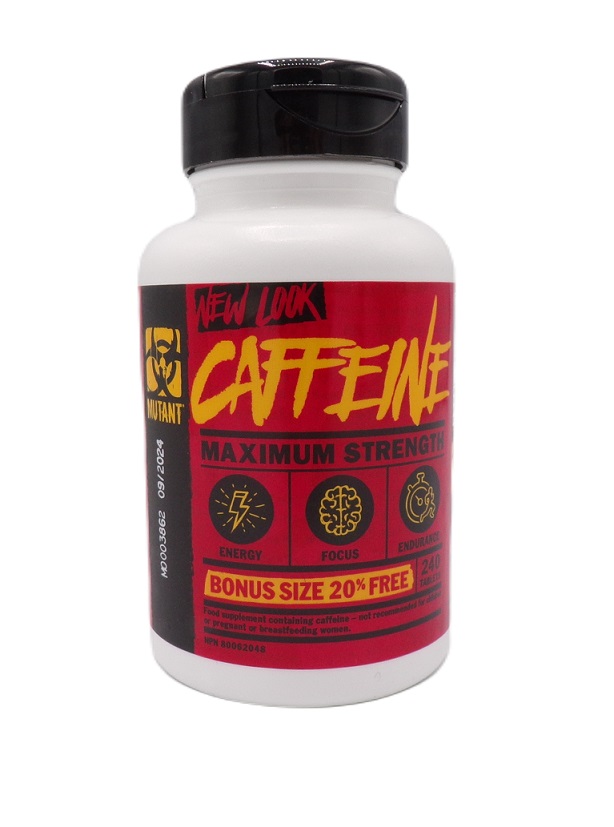 Mutant Caffeine - 240 tablets - Bodybuilding and Sports Supplements