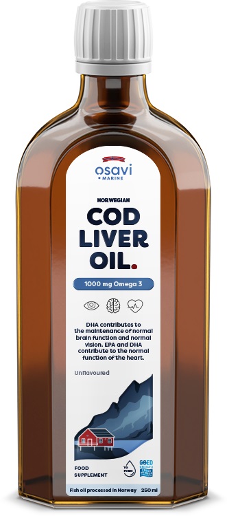 Osavi Norwegian Cod Liver Oil - Bodybuilding and Sports Supplements