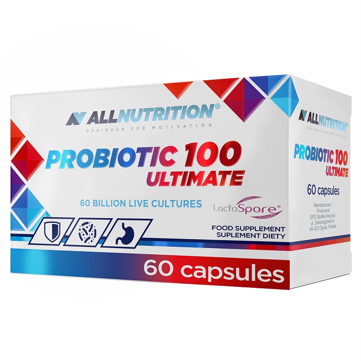 Allnutrition Probiotic 100 Ultimate - 60 caps - Bodybuilding and Sports ...