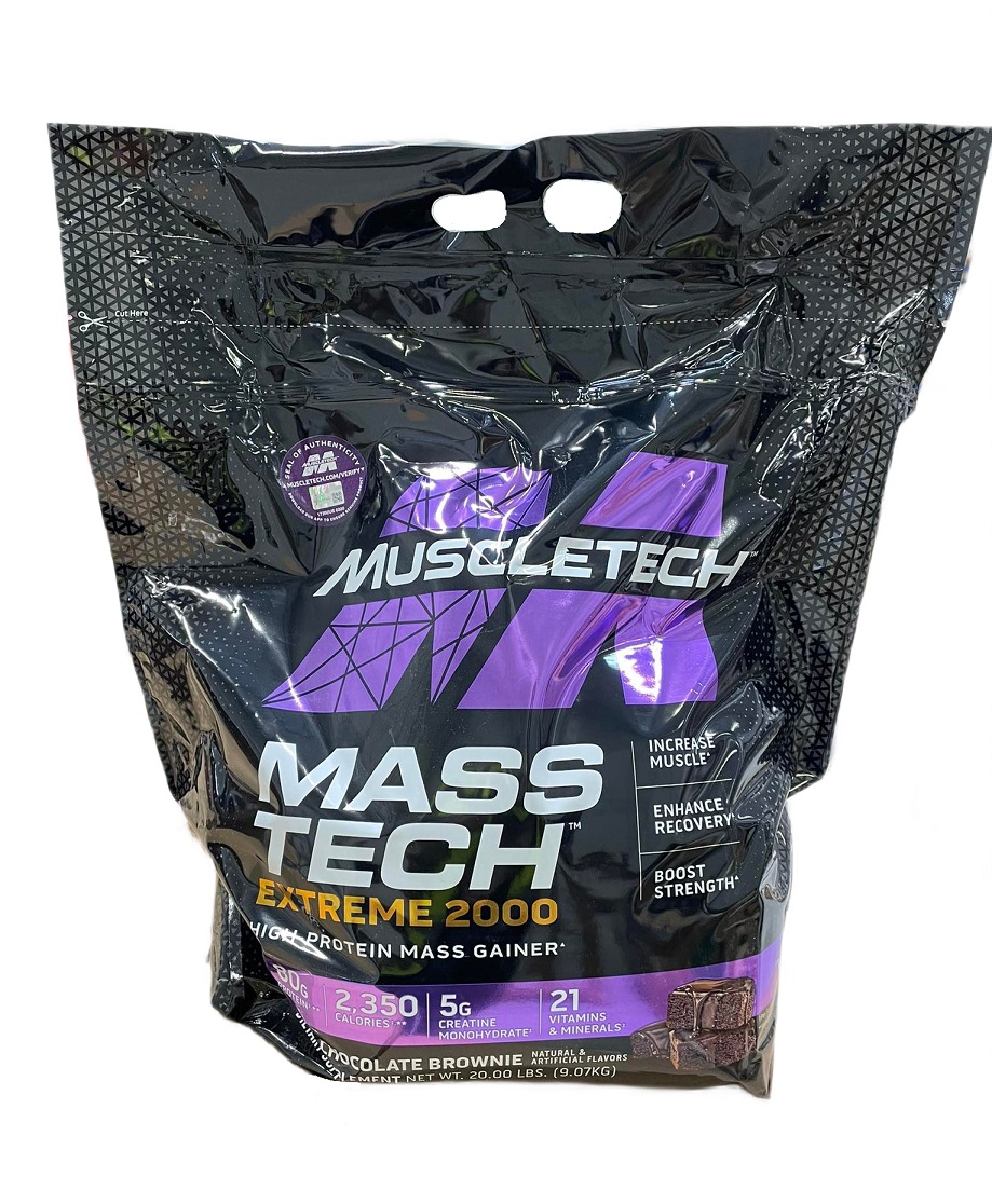 MuscleTech Mass-Tech Extreme 2000 - Bodybuilding and Sports Supplements