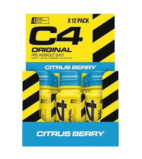Cellucor C4 Original Pre-Workout Shot - Bodybuilding and Sports Supplements