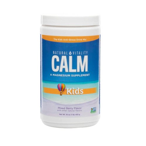 Natural Vitality Natural Calm Kids, Mixed Berry - 453 grams ...
