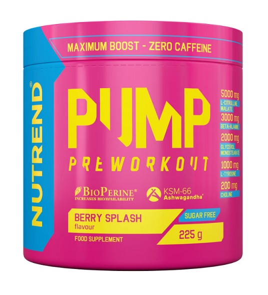 Nutrend Pump Pre-Workout - Bodybuilding and Sports Supplements