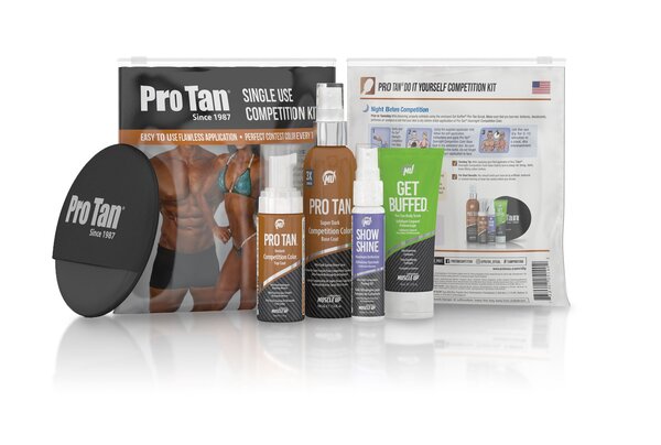Pro Tan Single Show Competition Color Super Dark Mini Kit ...