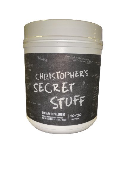 Raw Nutrition Christopher's Secret Stuff - 520 grams - Bodybuilding and ...